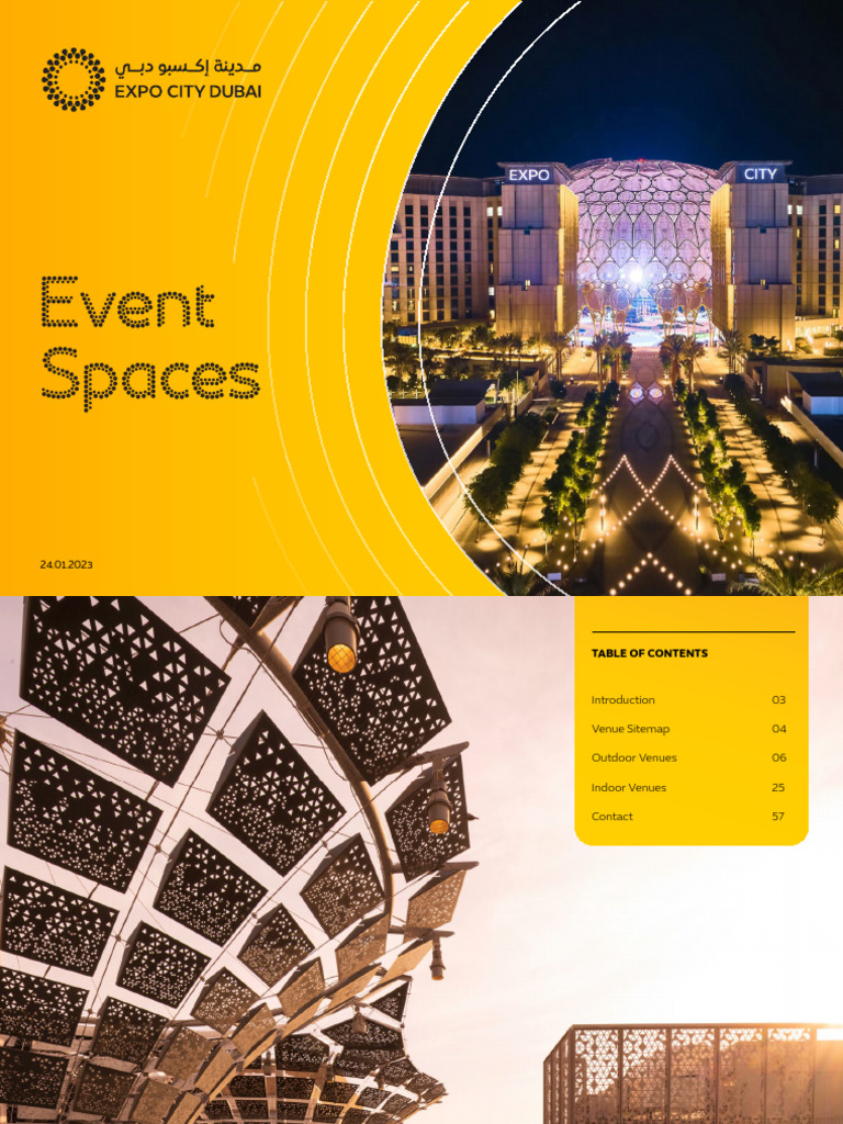 Expo City Dubai Venue Guide 2023 | PDF | Dubai