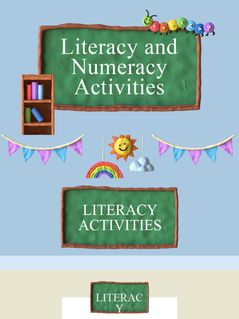 LITERACY AND NUMERACY ACTIVITIES | PDF