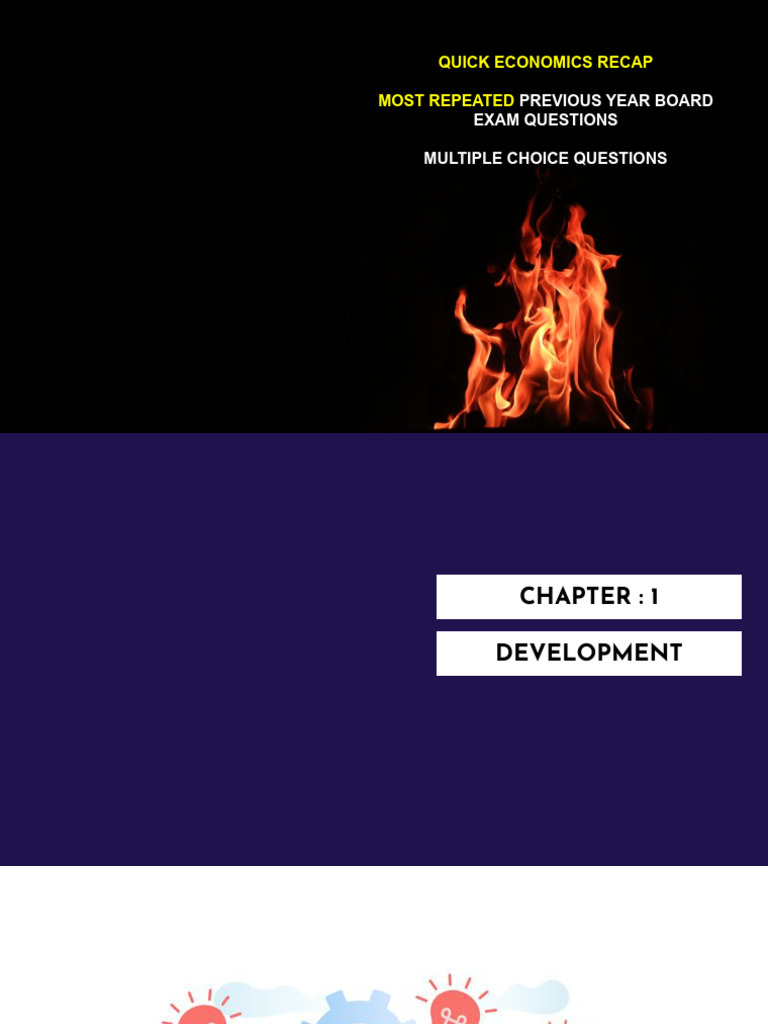 Economics Class 10 Marathon | PDF | Credit | Finance & Money Management