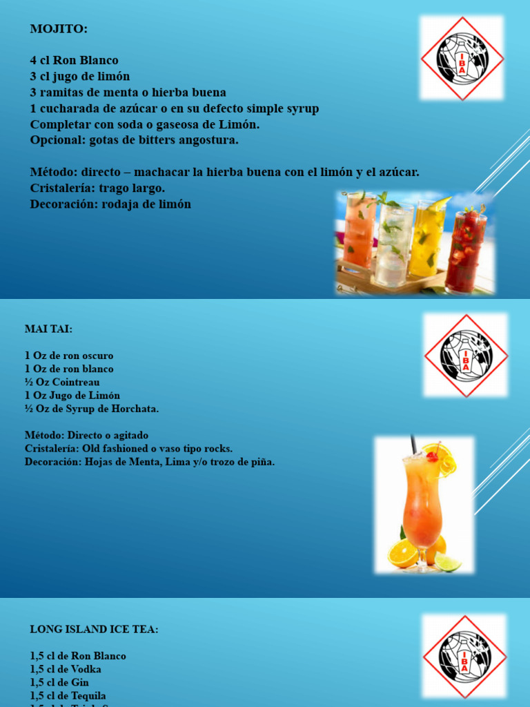 Clase 4 | PDF | Ron | Bebidas alcohólicas