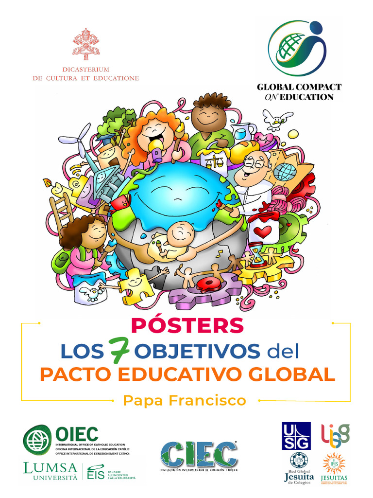 LOS-7-OBJETIVOS-DEL-PACTO-EDUCATIVO-GLOBAL-GENERAL | PDF | Familia | Creatividad