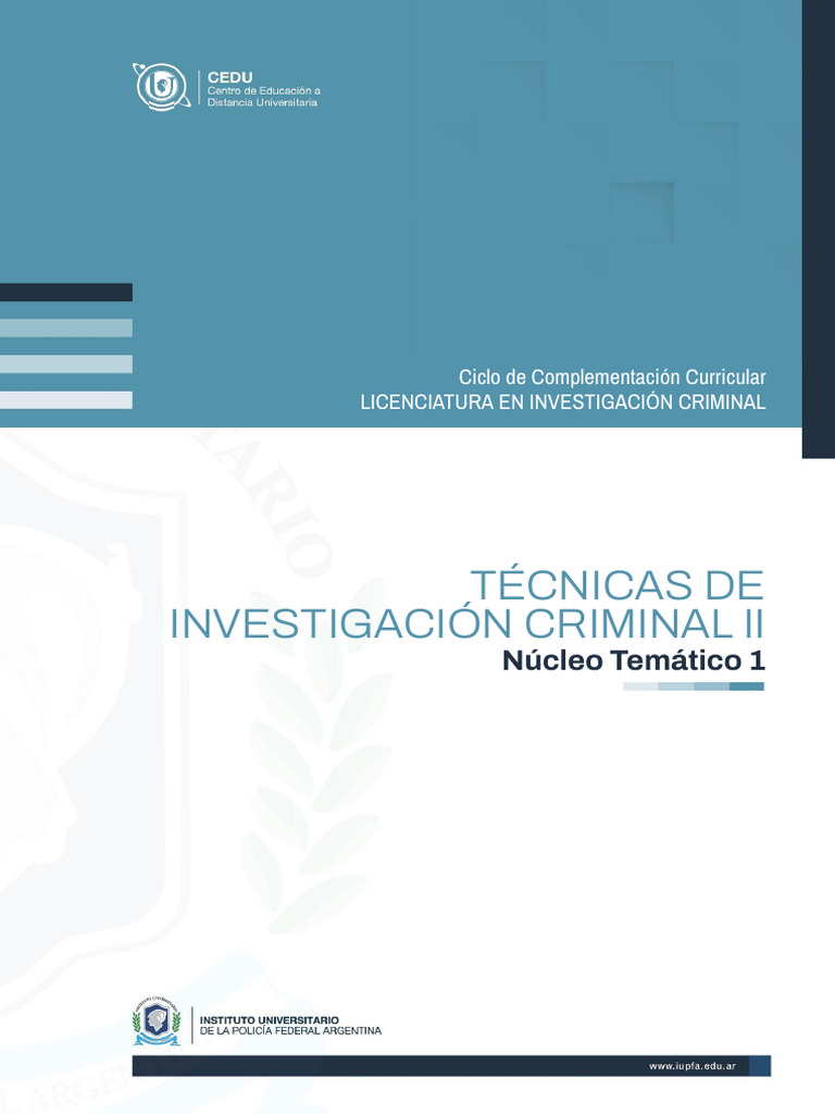 Nucleo Tematico 1 TIC II 1 | PDF | Secuestro | Fiscal