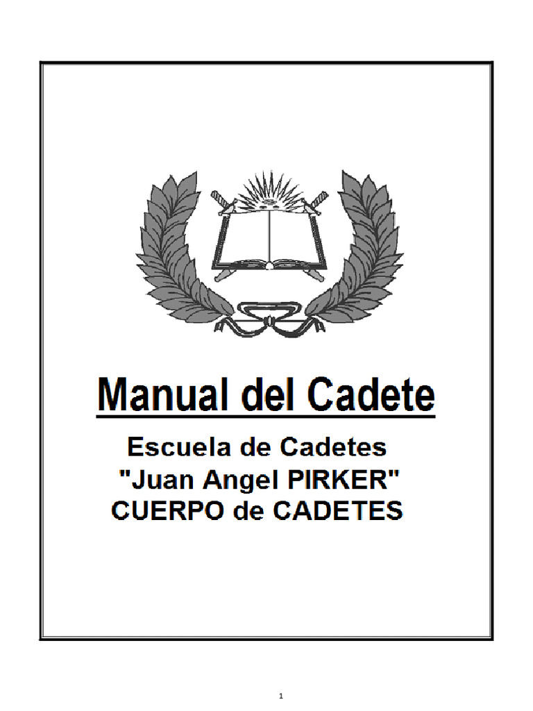 Manual Del Cadete | Descargar gratis PDF | Policía