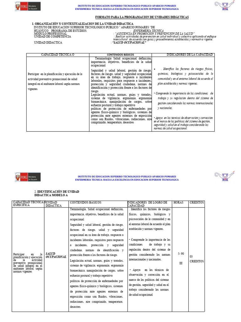 Salud Ocupacional Istap | PDF | Seguridad y salud ocupacional ...