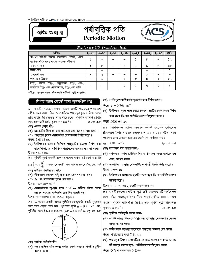 P1C8. Phy | PDF | Science & Mathematics
