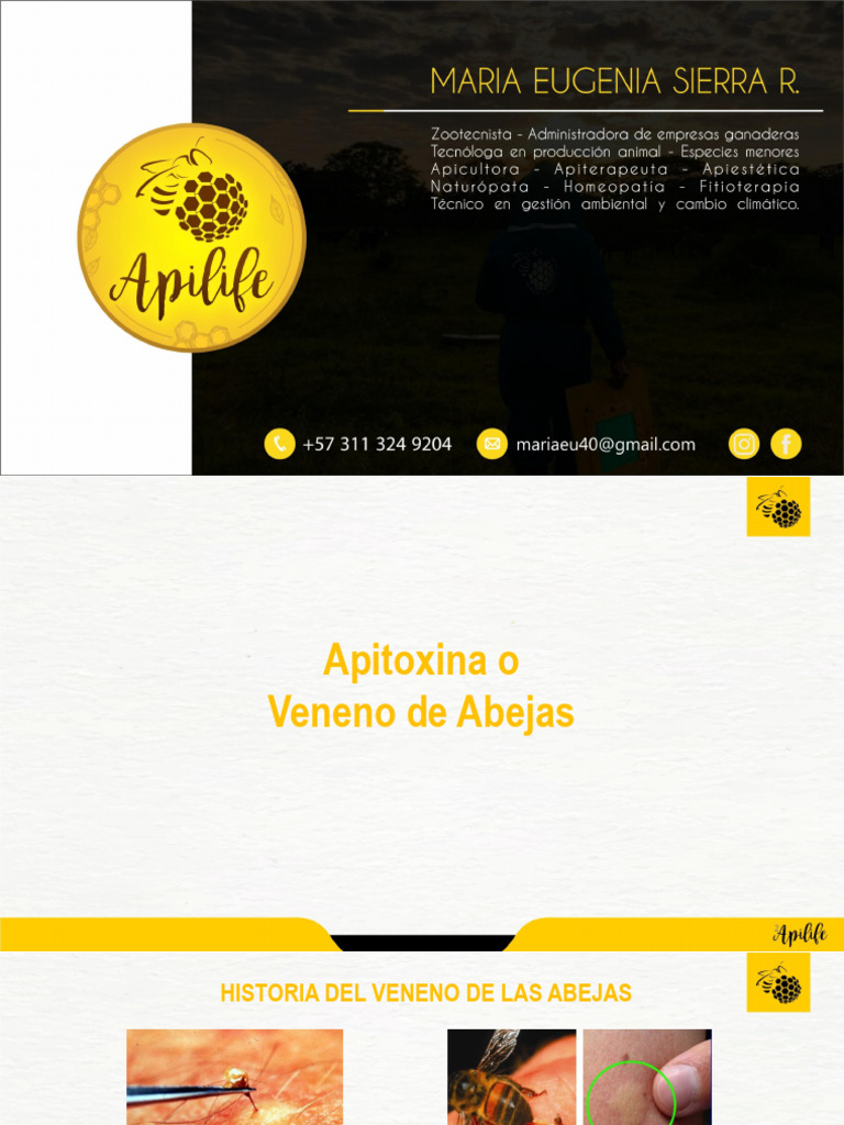 Apitoxina Apilife | PDF | Artritis Reumatoide | Inflamación