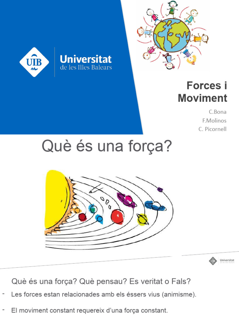 Tema 1 Forces I Moviment 21-22 | PDF