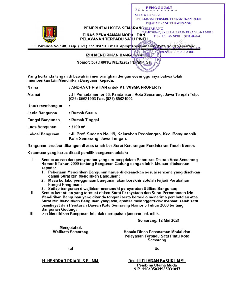 Alat Bukti Imb | PDF