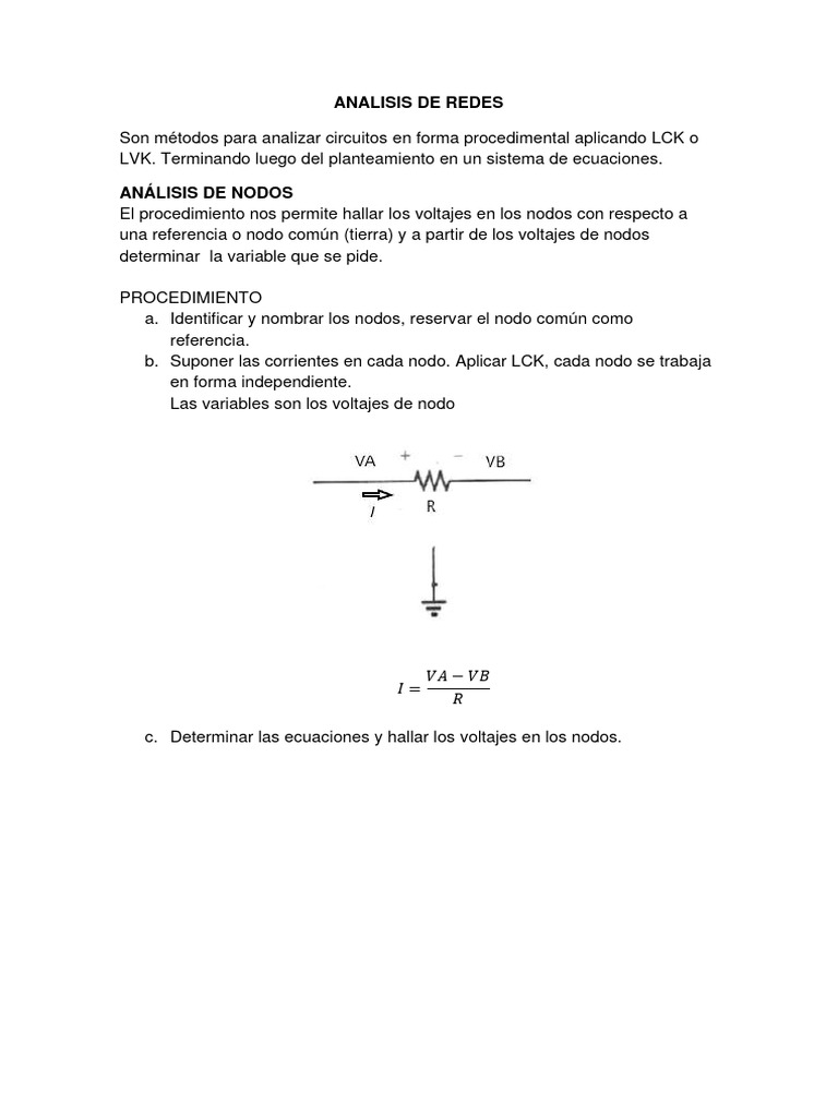 Ejercicios Resueltos - Mallas y Nodos | PDF | Ecuaciones | voltaje