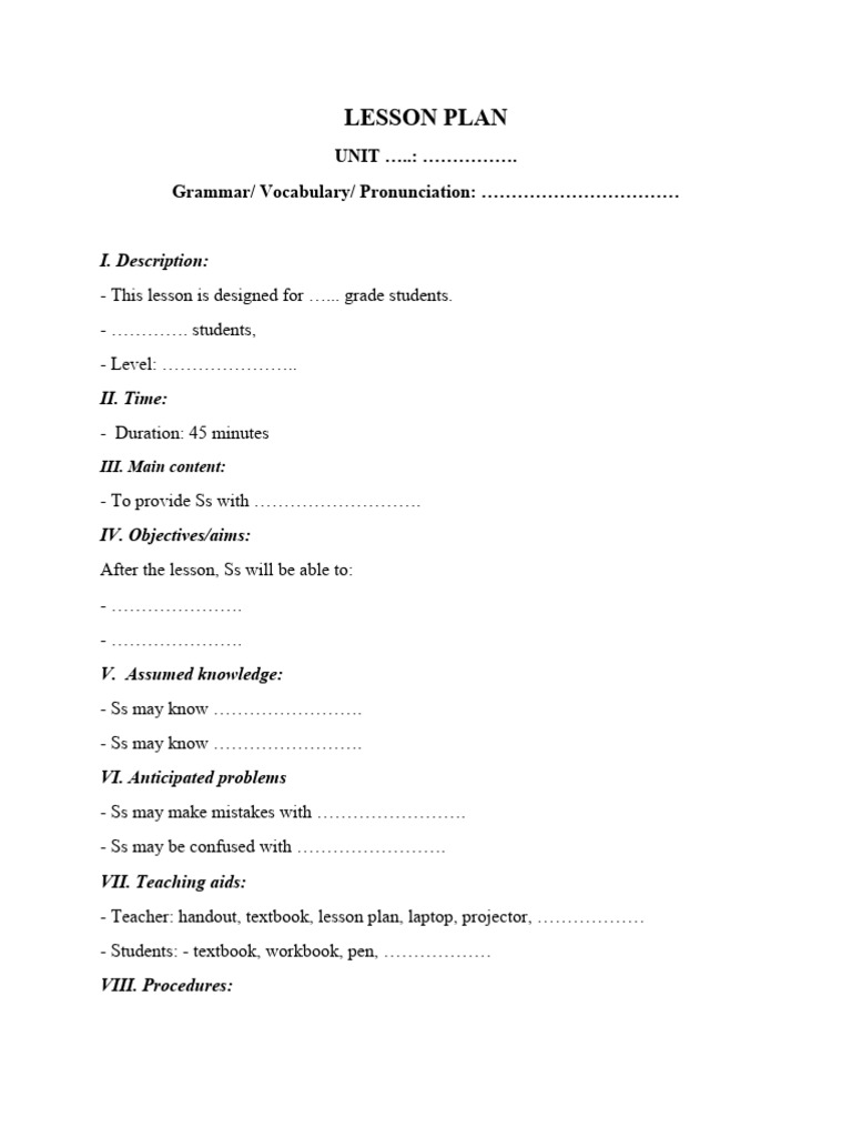 Sample of Lesson Plan - K15 | PDF | Education Theory | Cognitive Science