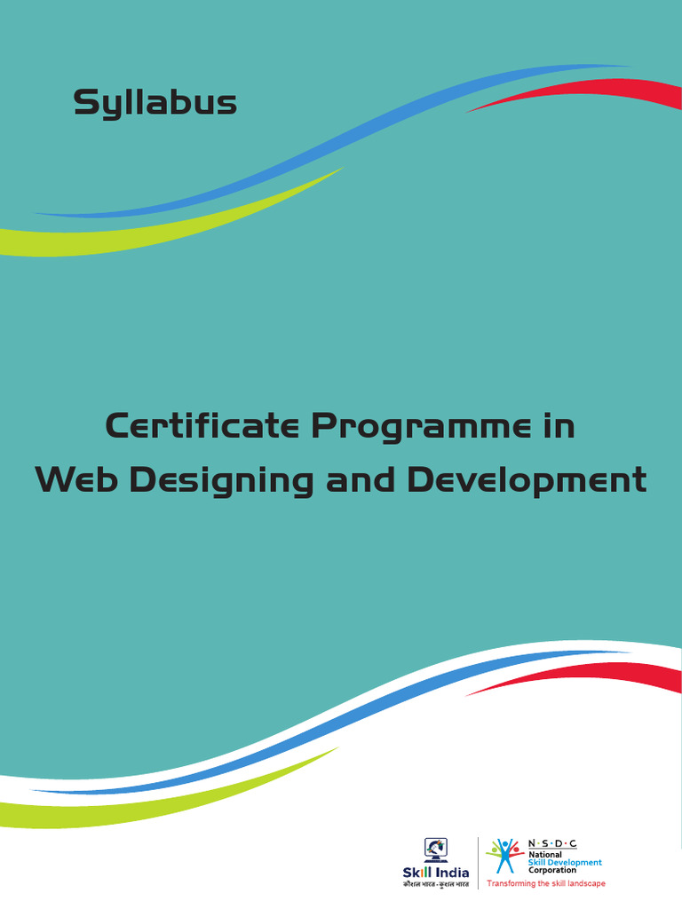 Sample_Syllabus | PDF | Websites | Html