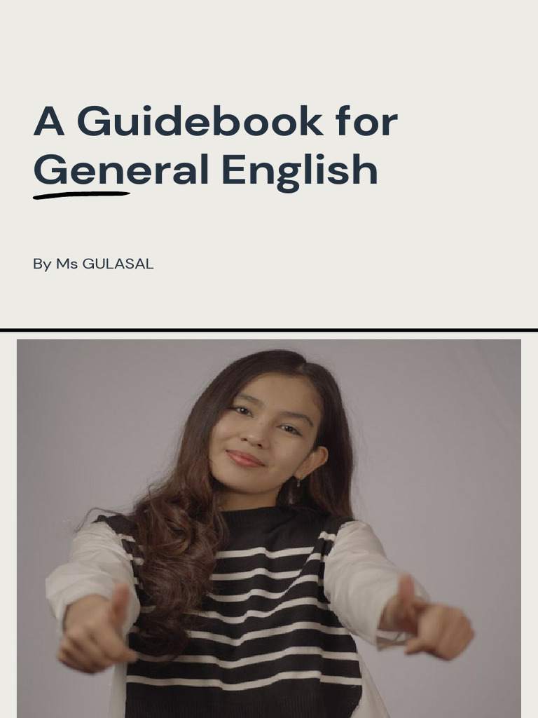 General English Guidebook by Gulasal | PDF | Linguistics | Human ...