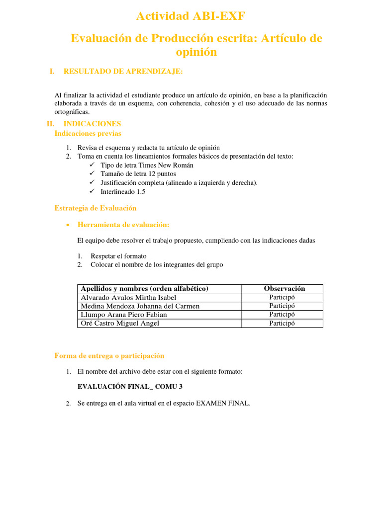 Evaluación Final - Comu 3 | PDF | Servicio de redes sociales