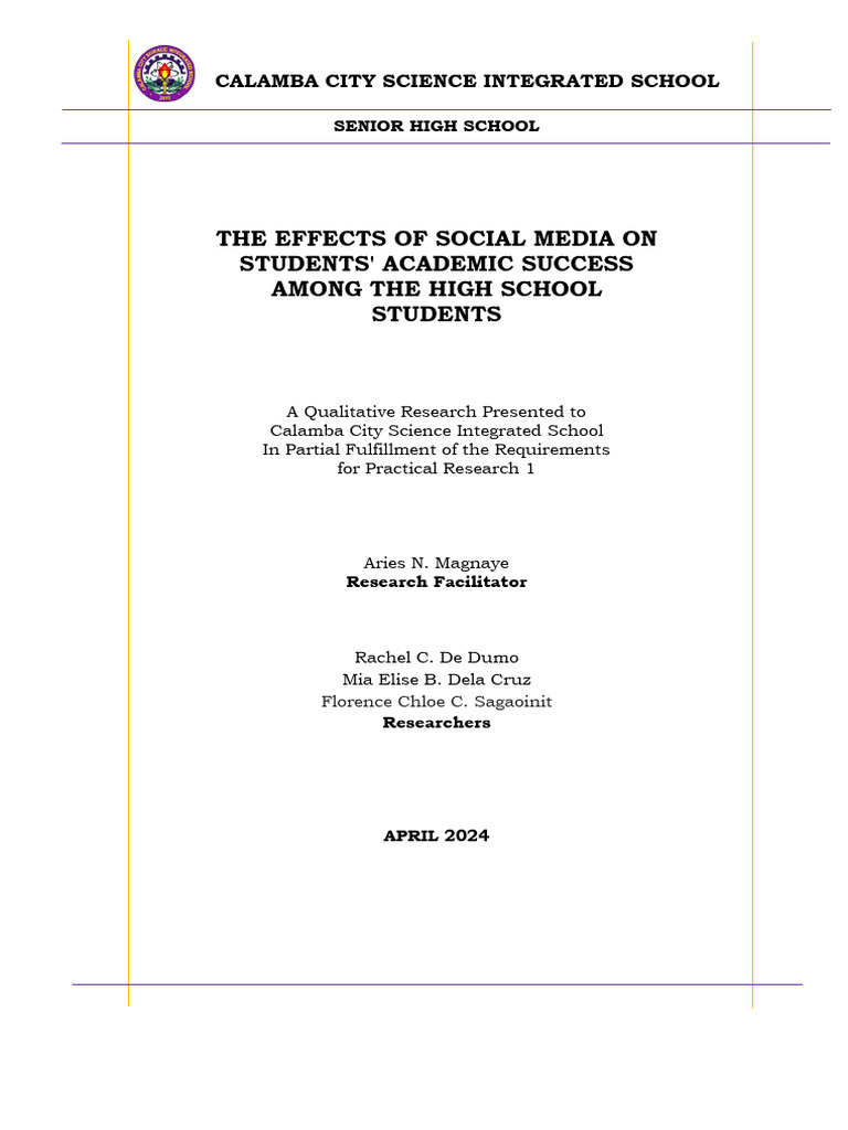 PR1 Chapter 1-3-DE-DUMO DELA-CRUZ SAGAOINIT | PDF | Social Media ...