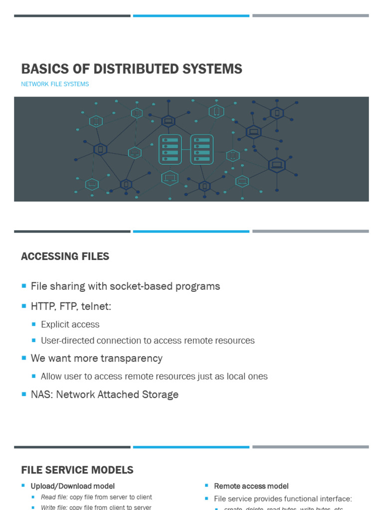 04 en Network File Systems | PDF | Cache (Computing) | File System