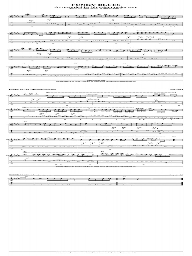 jb2 Funky Tab-Full | PDF