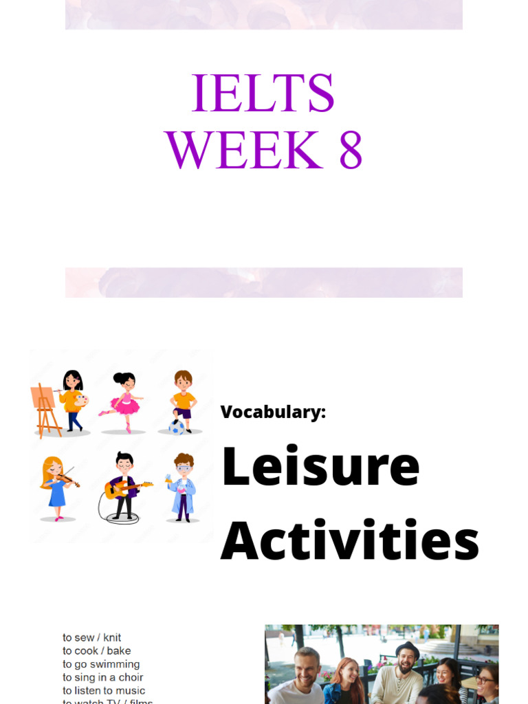 Ielts - Week 8 | PDF