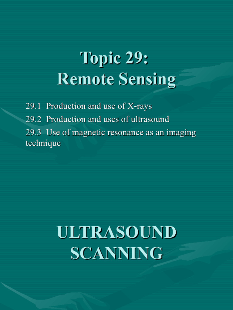 Ultrasound Scanning: Techniques & Applications | PDF | Ultrasound ...