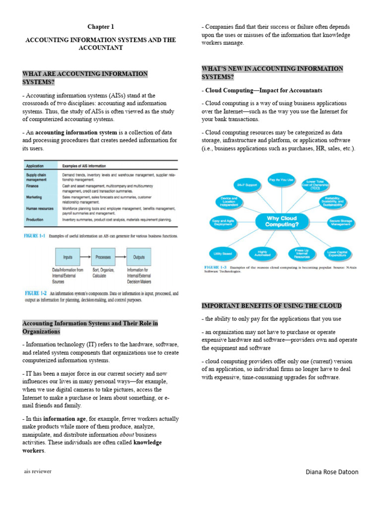 Ais Reviewer | Download Free PDF | Databases | Computer Network