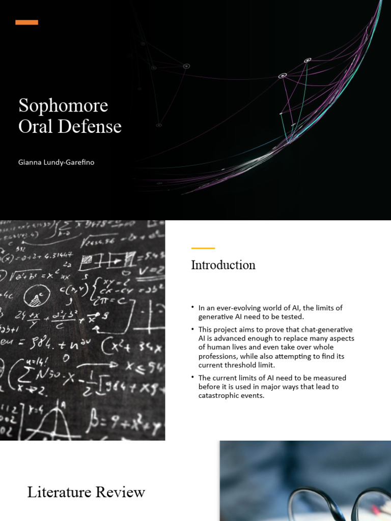 sophomore oral defense template | PDF | Experiment | Artificial Intelligence