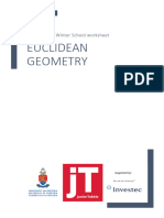 Grade 12 Euclidean Geometry Questions | PDF | Circle | Pi