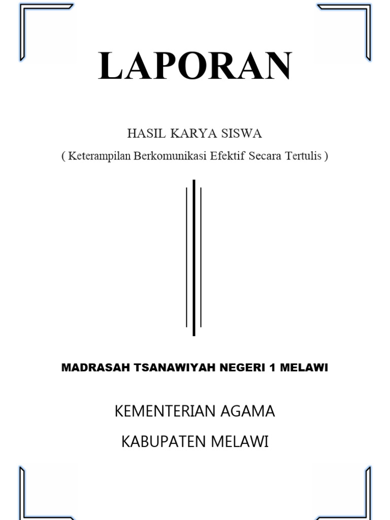 Laporan Hasil Karya Dan Prestasi Terkait Keterampilan Berkomunikasi | PDF