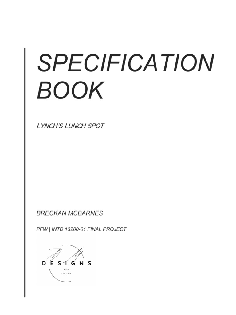 Intd 13200 Spec Book 1 | PDF | Tile | Flooring