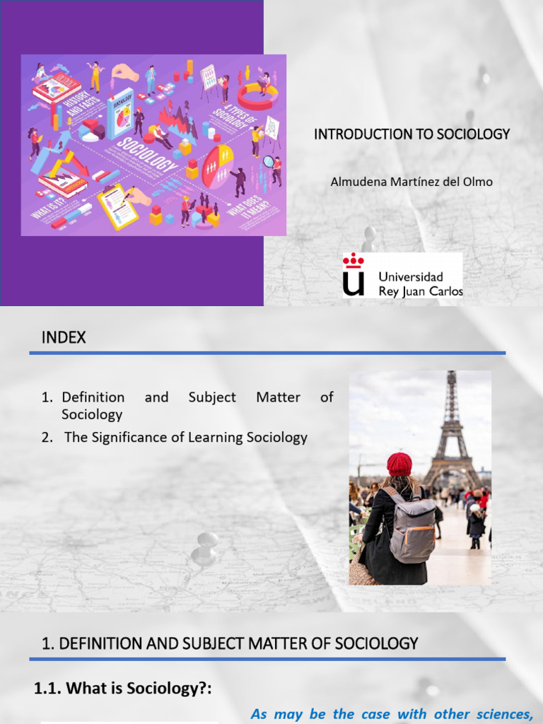 Introduction To Sociology | PDF | Sociology | Émile Durkheim