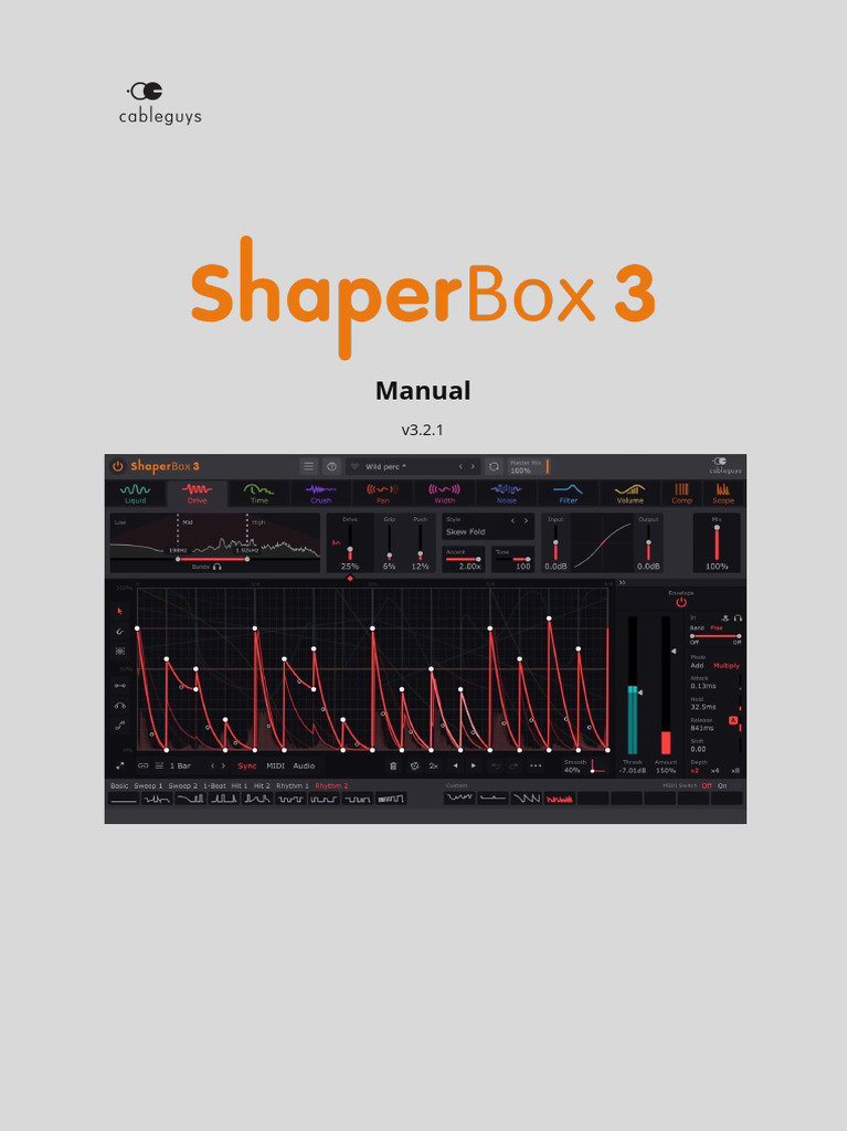 Cableguys-ShaperBox-3-Manual | PDF | Computer Engineering | Sound