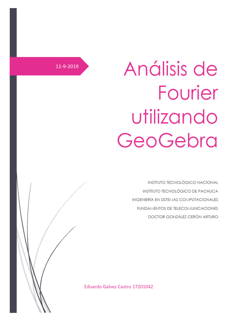 Series de Furier | PDF | Series de Fourier | Olas