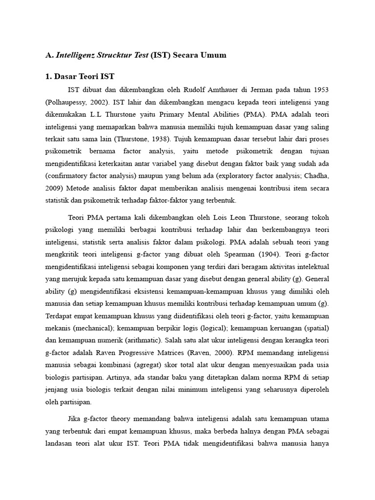 1-Dasar Teoritis Dan Tujuan IST | PDF | Komputer