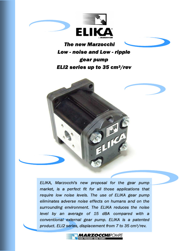 Marzocchi - Catalogo ELIKA - OCT - 2015 - R13 | PDF | Pump | Gear