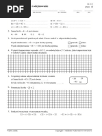 System Rzymski Karta Pracy | PDF