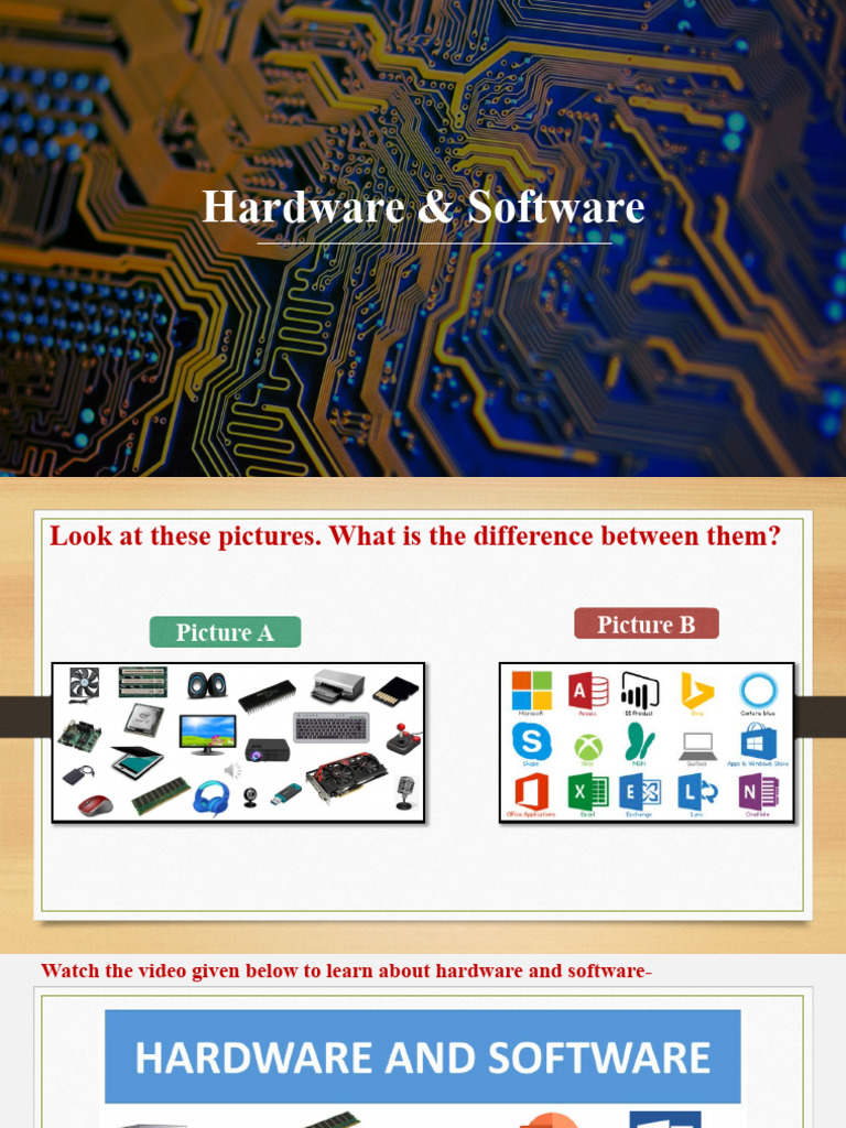 2.Hardware and Software | PDF | Computer Hardware | Computer Engineering