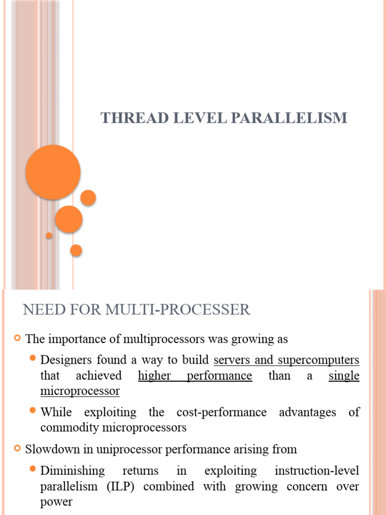L38 TLP | PDF | Parallel Computing | Multi Core Processor