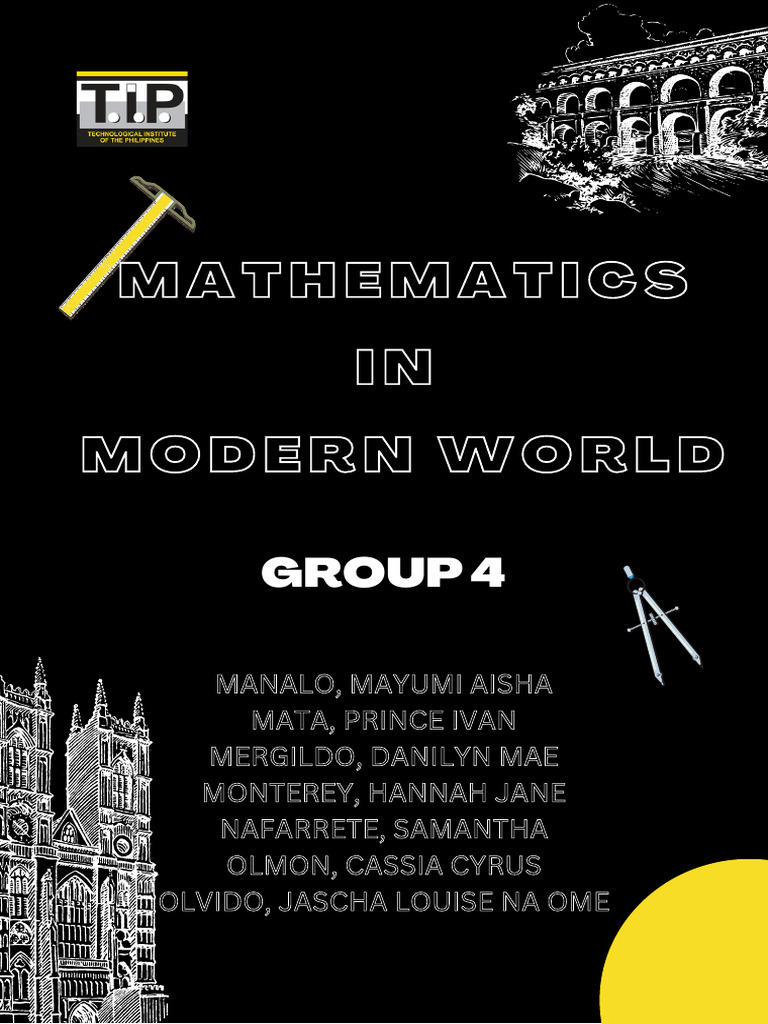 Mathematics in Modern World | PDF | Formula | Mathematics