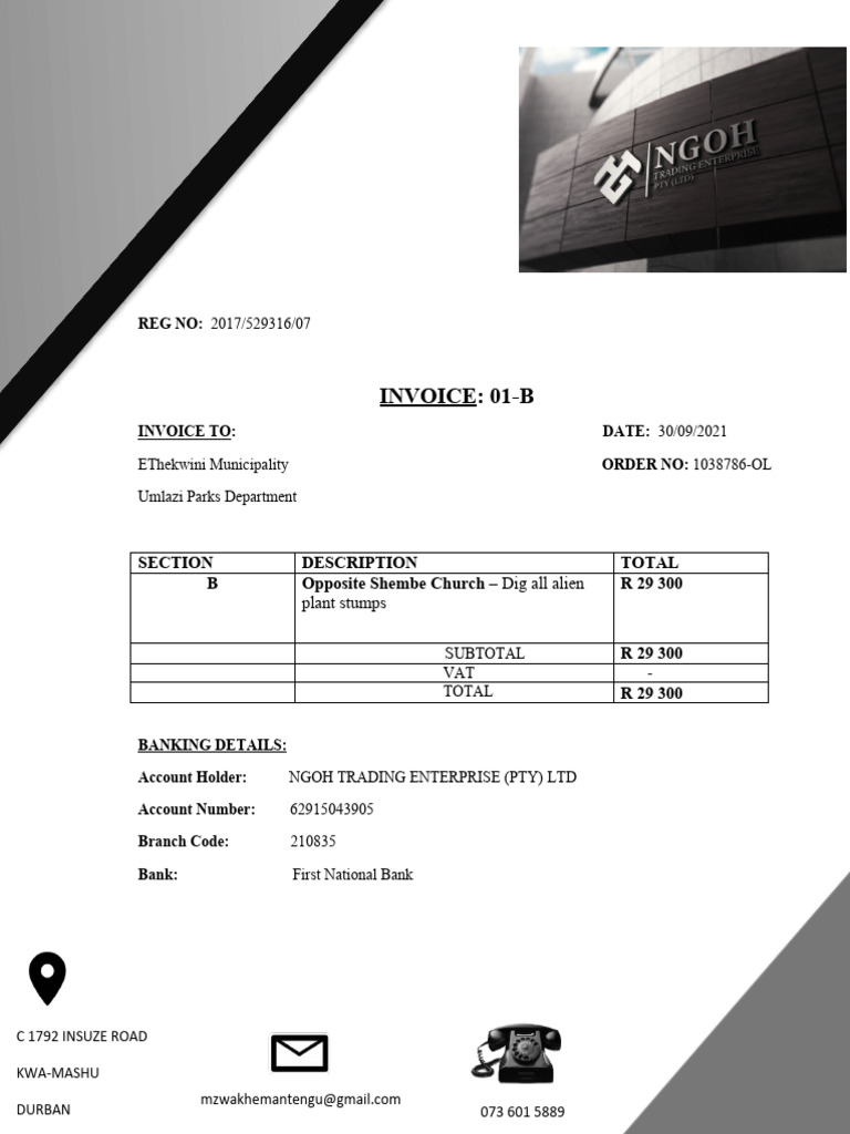 Ngoh Invoice Phase 2 | PDF