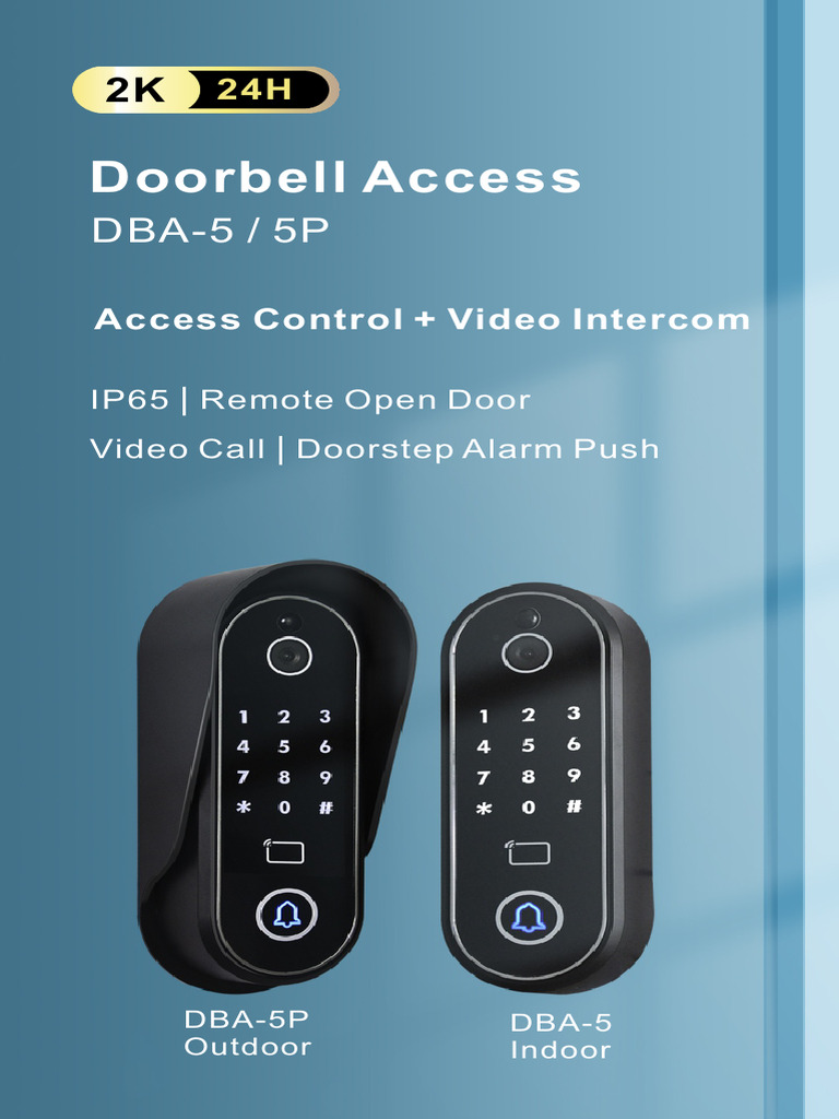 Doorbell Access-Product Brochures v1.9 | PDF | Access Control | Computing