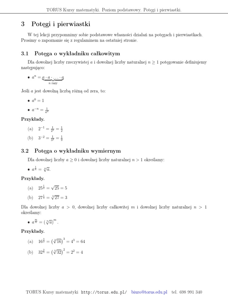 Pierwiastki I Potä Gi | PDF