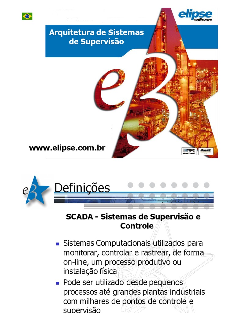 Aula 2 - Elipse E3 | PDF | Biogás | Scada