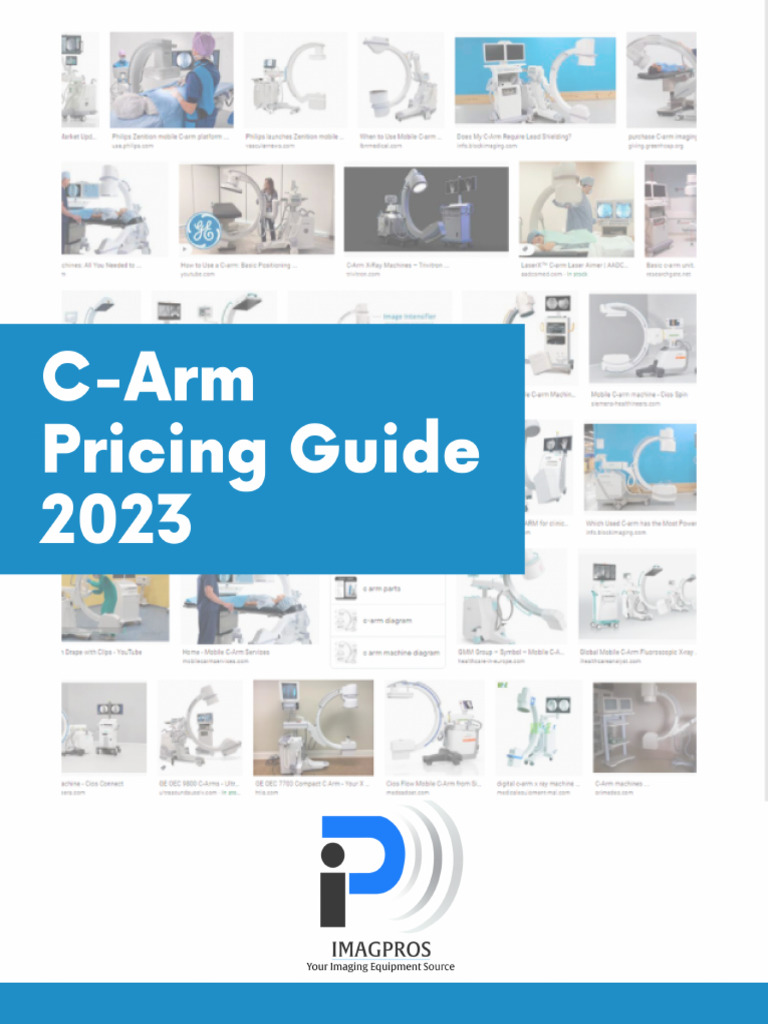 Here's C-Arm Price Guideline You'Ve Been Waiting For... | PDF