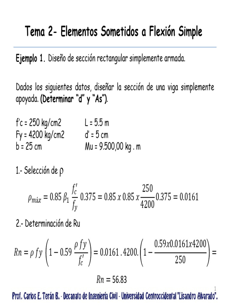 Tema 2-2 Flexiòn Parte 2 | PDF | Viga (Estructura) | Mecanica clasica