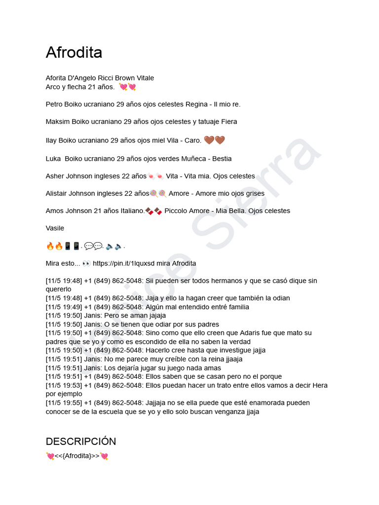 Afrodita | PDF | Afrodita | Ropa