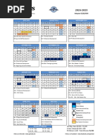 NTU Academic Calendar AY2024 25 (Semester) | PDF | Observances | Academia