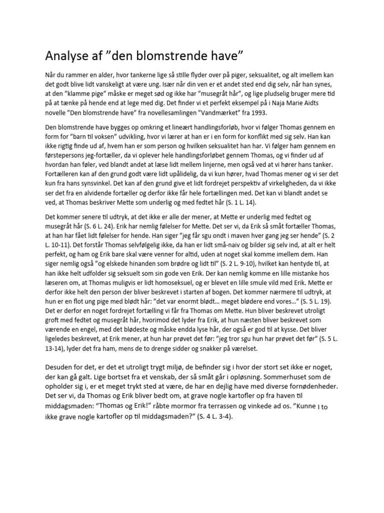 Den Blomstrende Have | PDF