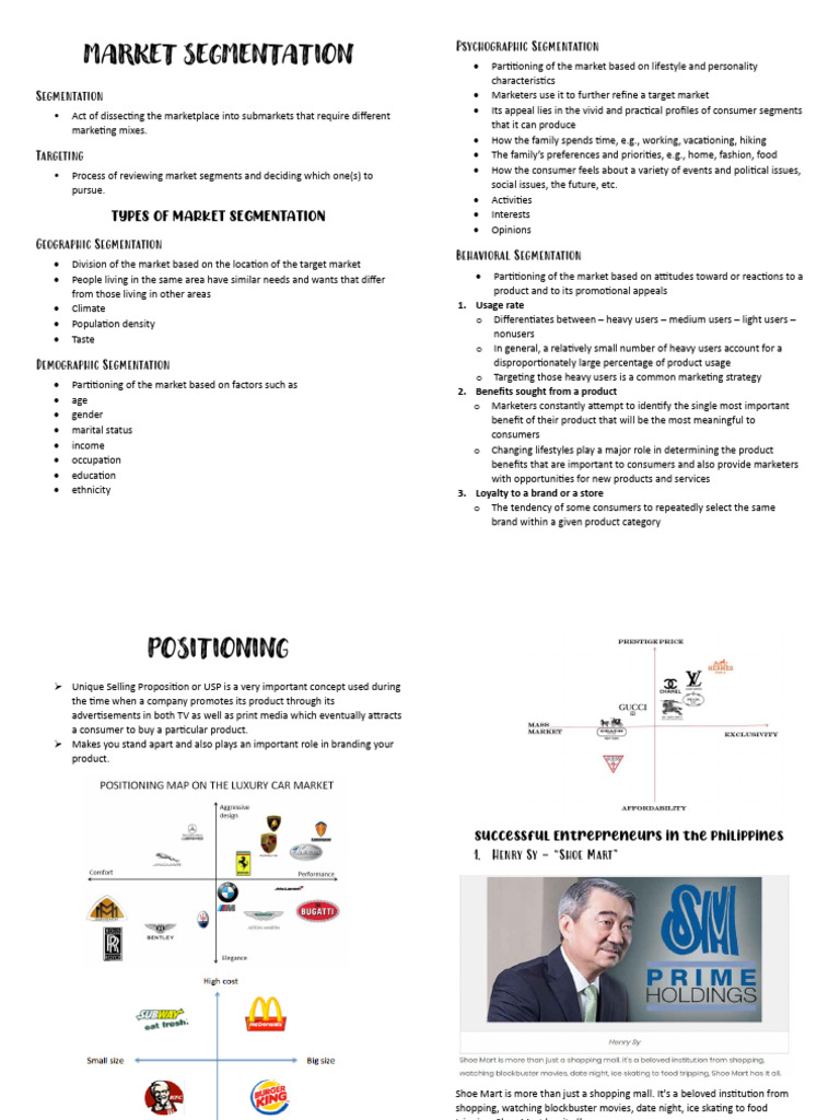 Market Segmentation | PDF | Market Segmentation | Product (Business)