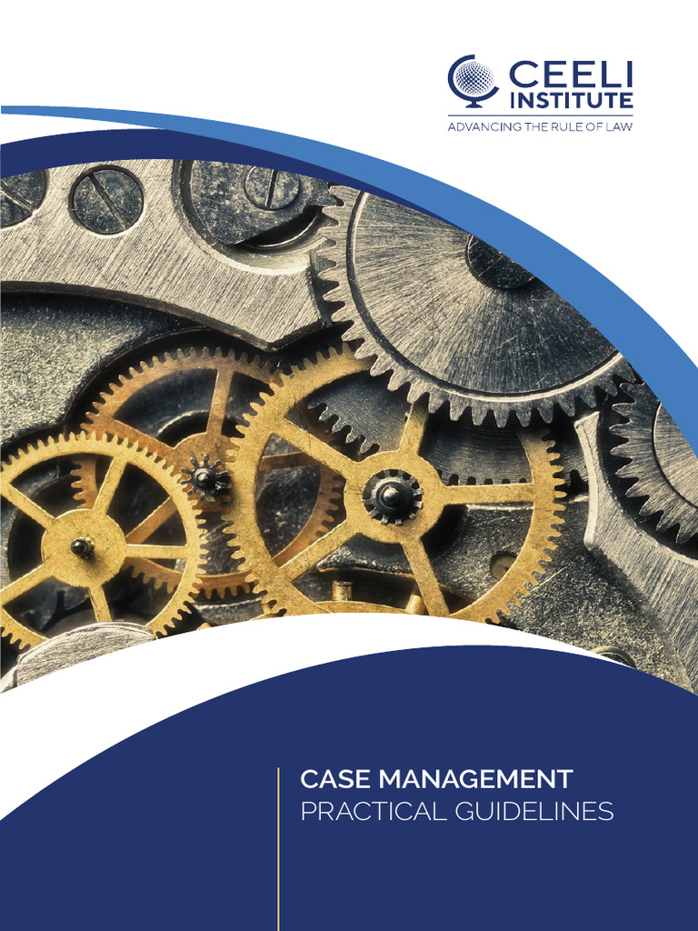 Case management | PDF | Judgment (Law) | Prosecutor