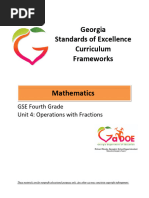 Georgia Milestones Math Blueprint 2023-24 | PDF | Numbers | Equations