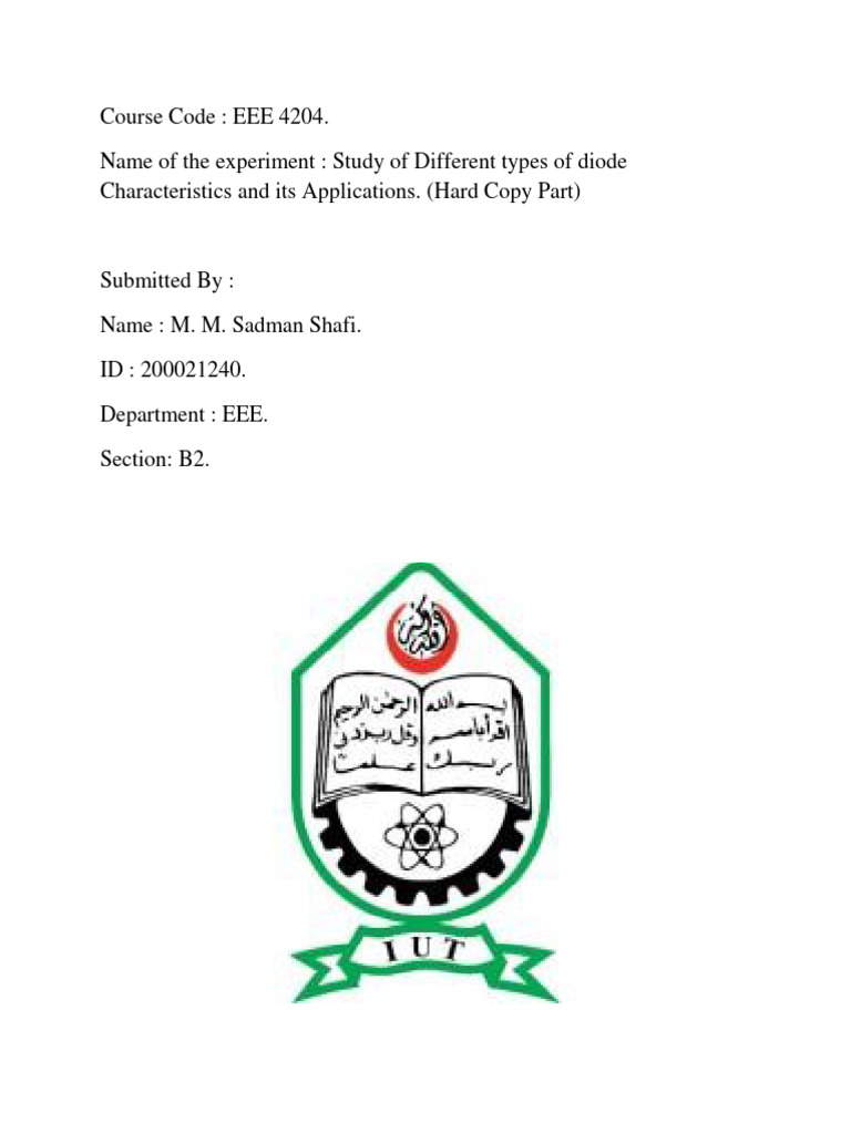 EEE 4204-SW Lab 01 | PDF