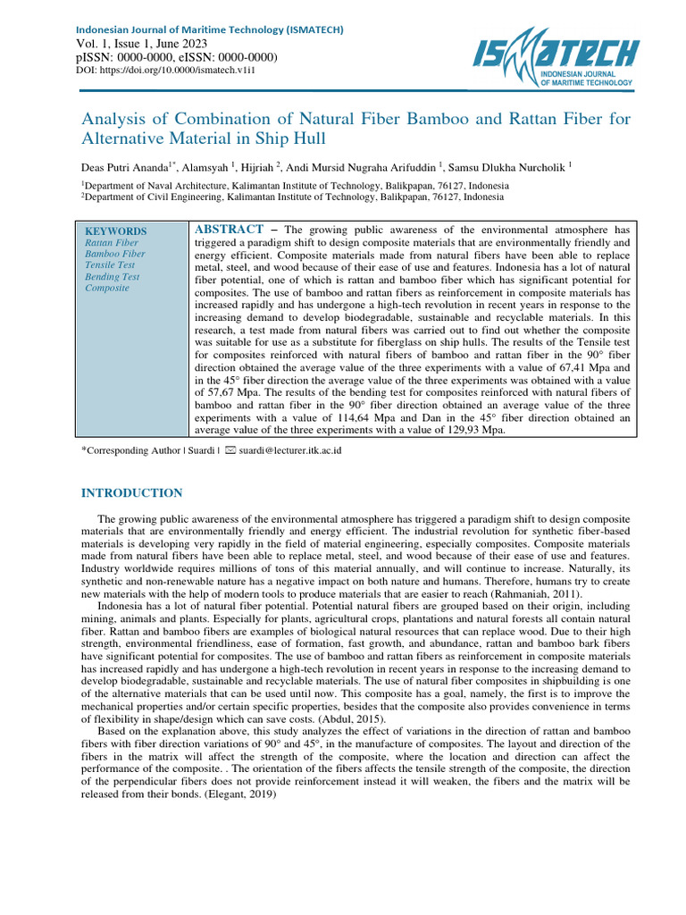 Jurna LIsmatech Deas | Download Free PDF | Composite Material ...